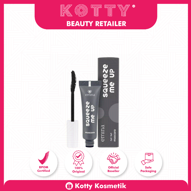 Jual Kotty Kosmetik - EMINA SQUEEZE ME UP MASCARA 8 gr | Shopee Indonesia