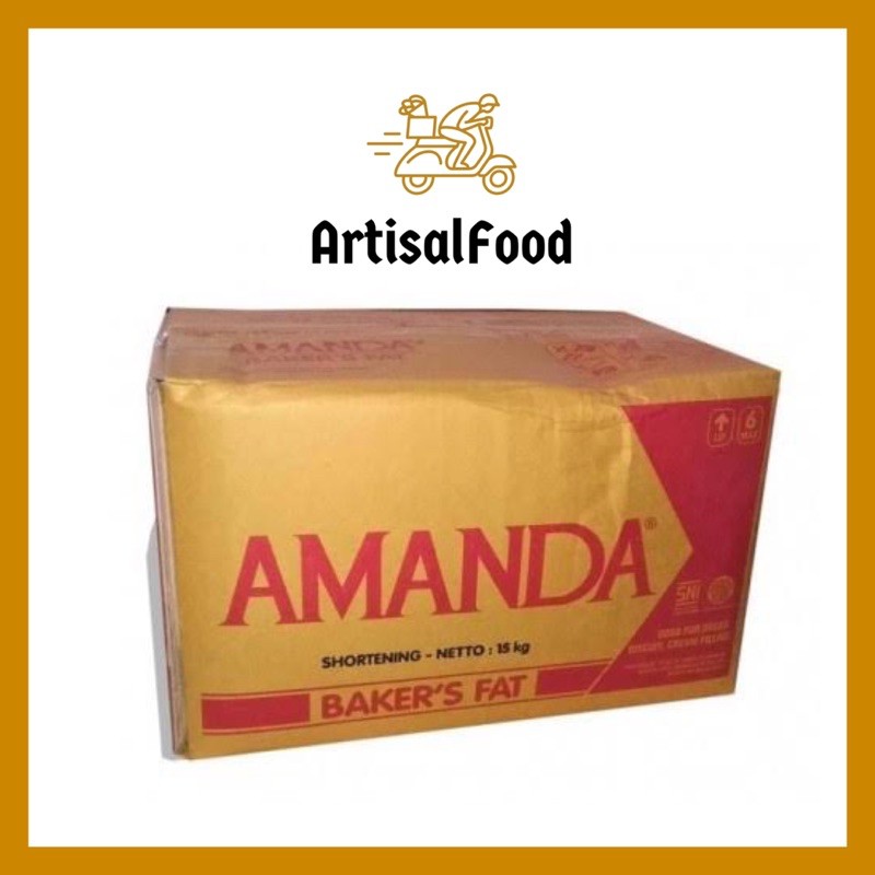 Jual AMANDA PUTIH BAKER'S FAT margarin 250g | Shopee Indonesia