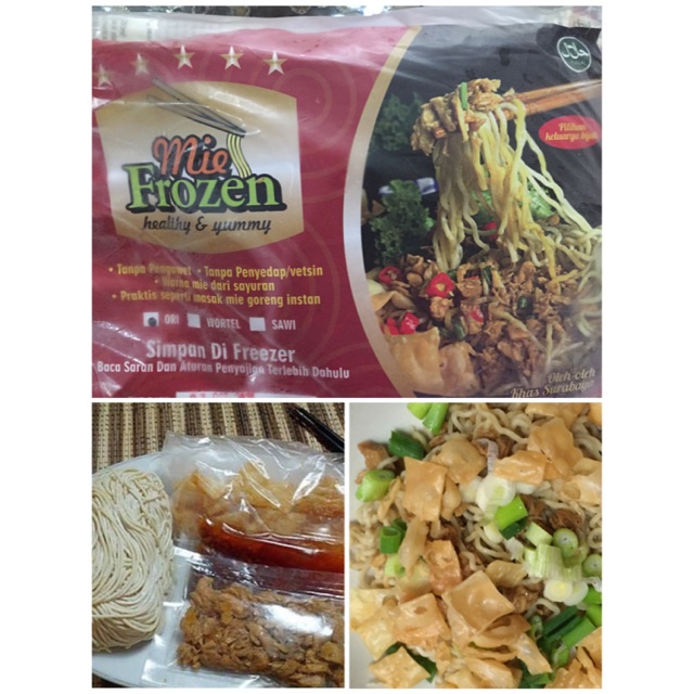 Jual Mie frozen (mie ayam instant ala surabaya) | Shopee Indonesia