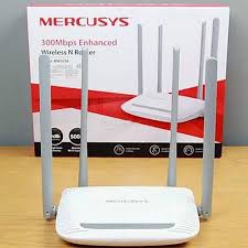 Jual WIRELESS N ROUTER MERCUSYS MW325R (ANTENA 4) | Shopee Indonesia