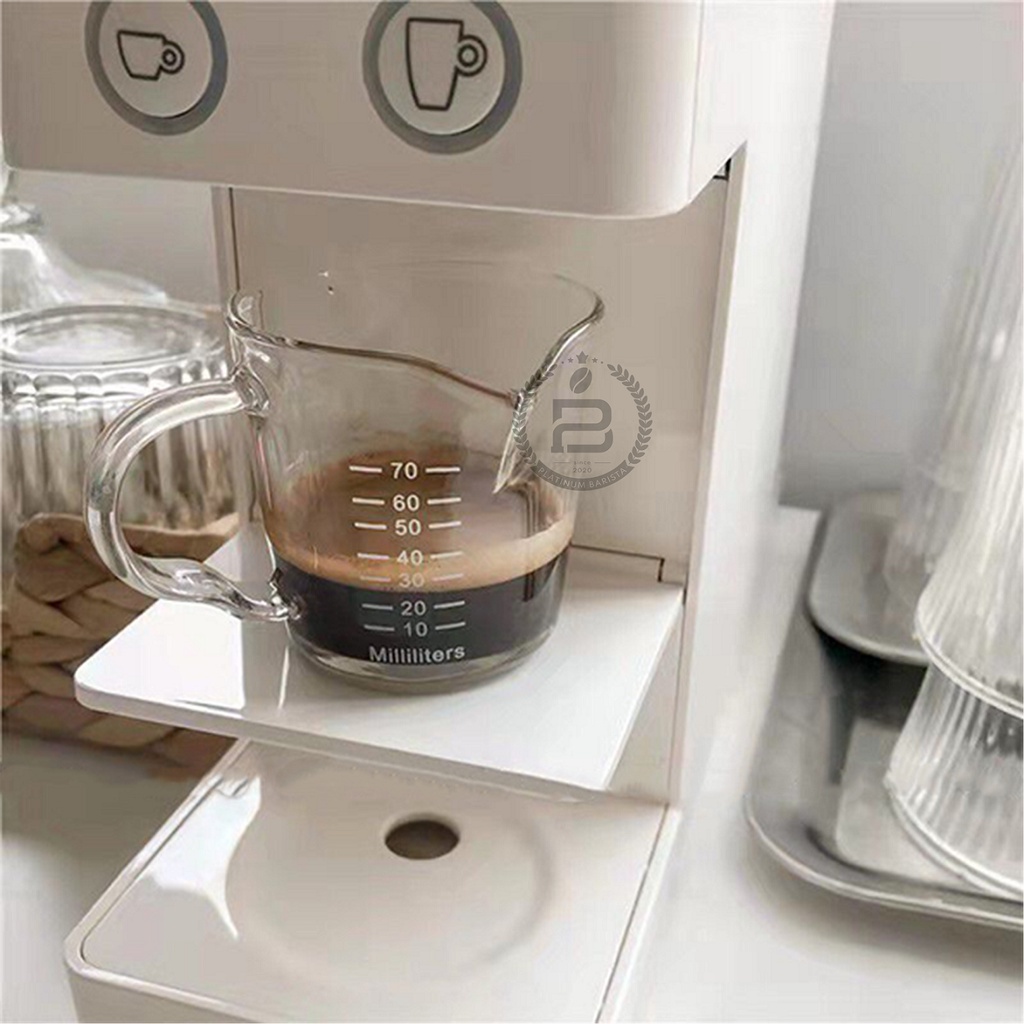 Jual measuring cup gelas Takar 70ml Double Mouth Shot Glass Espresso ...