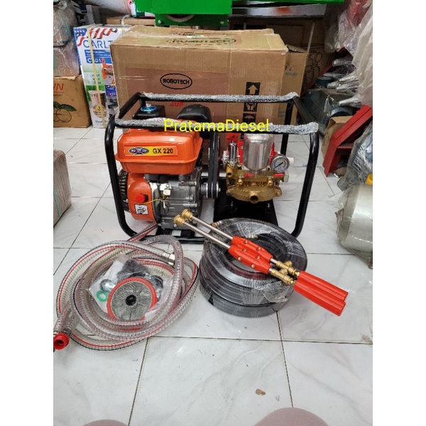 Jual Steam Full set ROBOTECH RT30cuci motor mobil siap pakai | Shopee Indonesia
