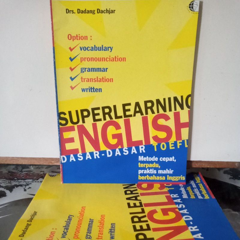 Jual Buku Bimbel - SUPERLEARNING ENGLISH DASAR - DASAR TOEFL | Shopee Indonesia