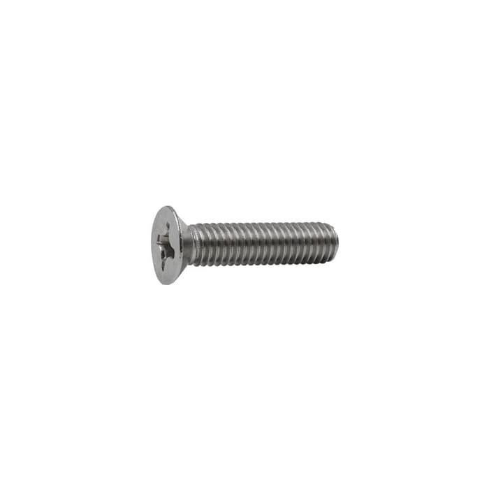 Jual Baut JF ss 304 m8 x 20 machine screw stainless 8x20 flat head ...