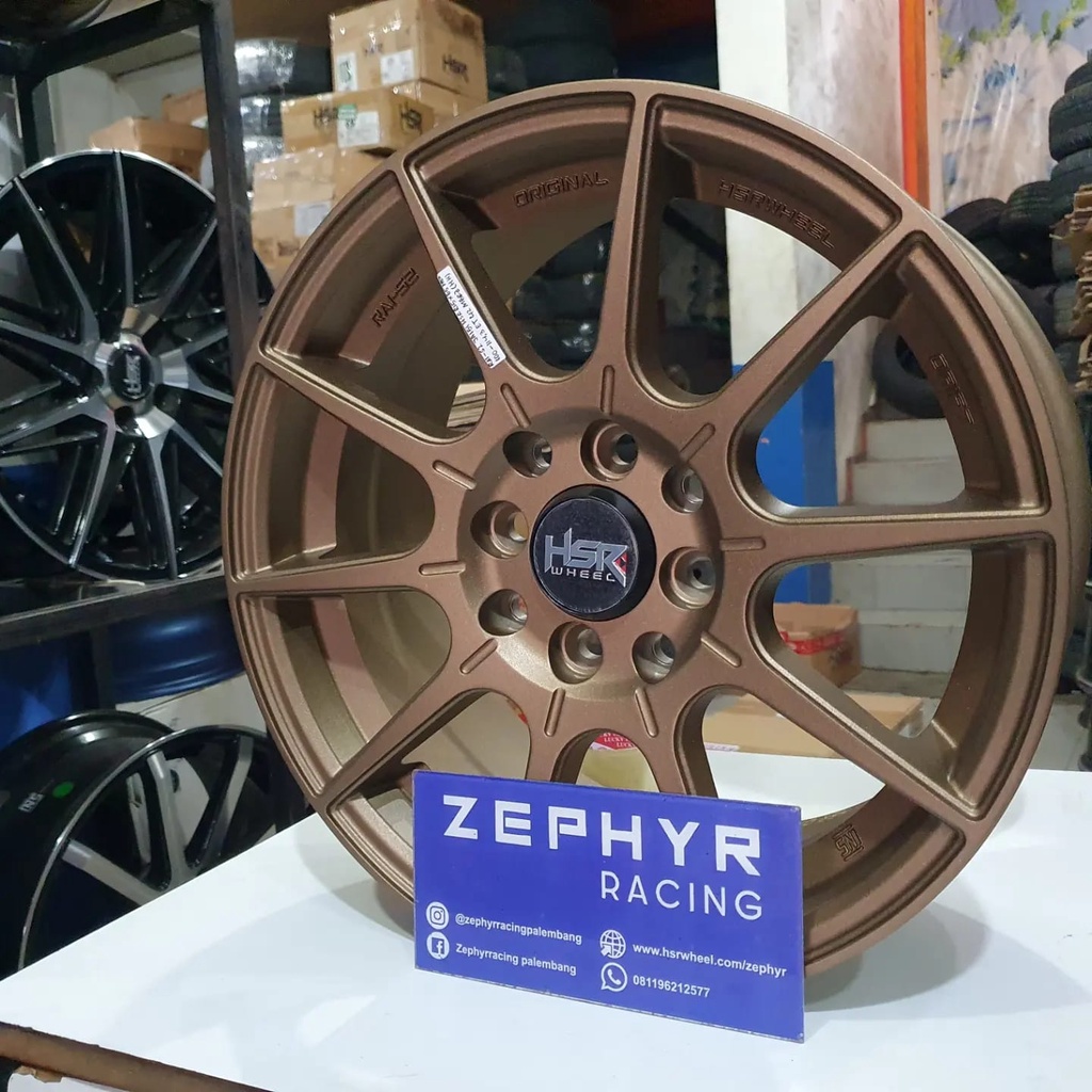 Jual VELG HSR R15 RAI S2 H8 LEBAR 6,5 ET 42 COCOK UNTUK BRIO, AYLA ...