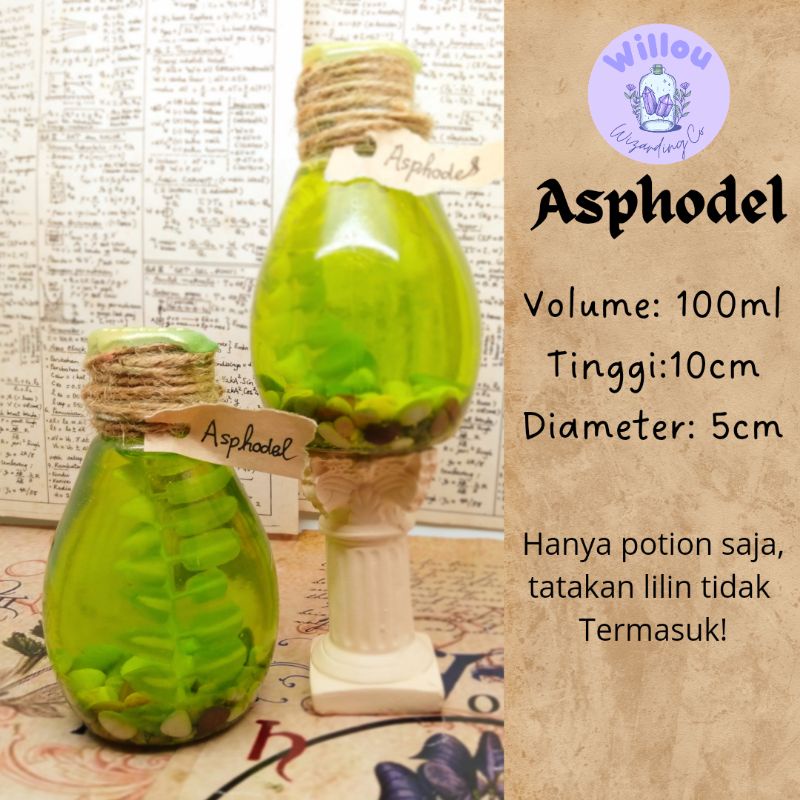 Jual Harry Potter Potion GillyWeed Herbology Biologi GILLY WEED ...