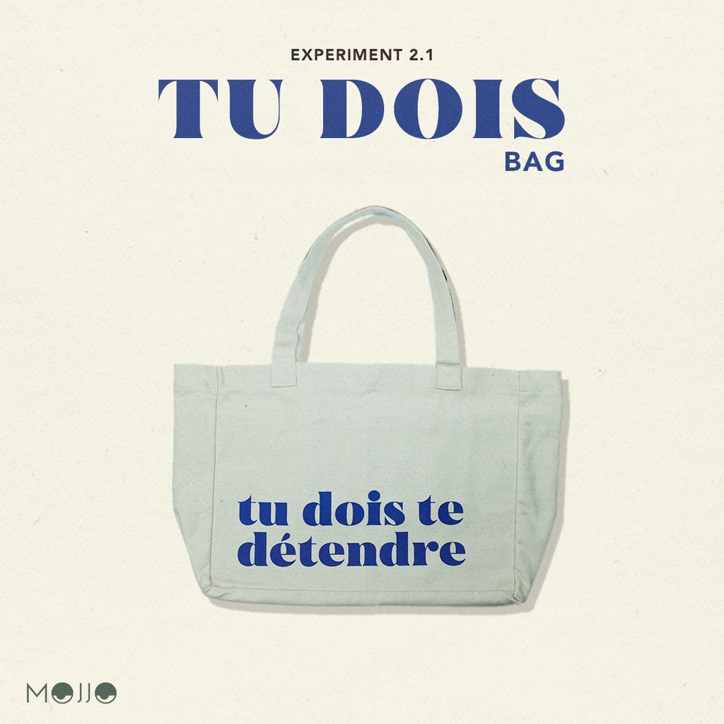 Jual TU DOIS Totebag - Cream | Shopee Indonesia