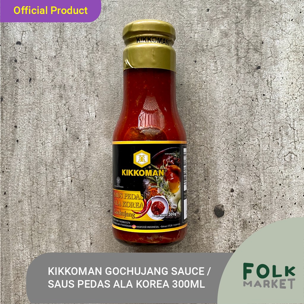 Jual Kikkoman Gochujang Sauce / Saus Pedas Ala Korea 300 ML | Shopee ...