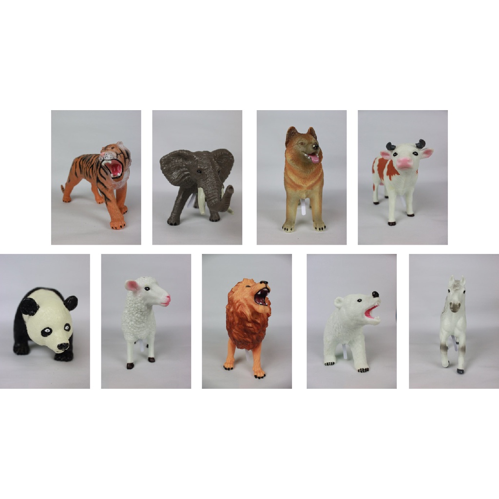 Jual Mainan Figure Wild + Farm Animal With Sound | Shopee Indonesia