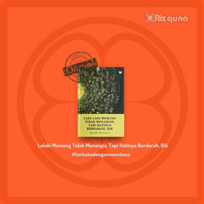 Jual Laki-Laki Memang Tidak Menangis, Tapi Hatinya Berdarah, Dik ...
