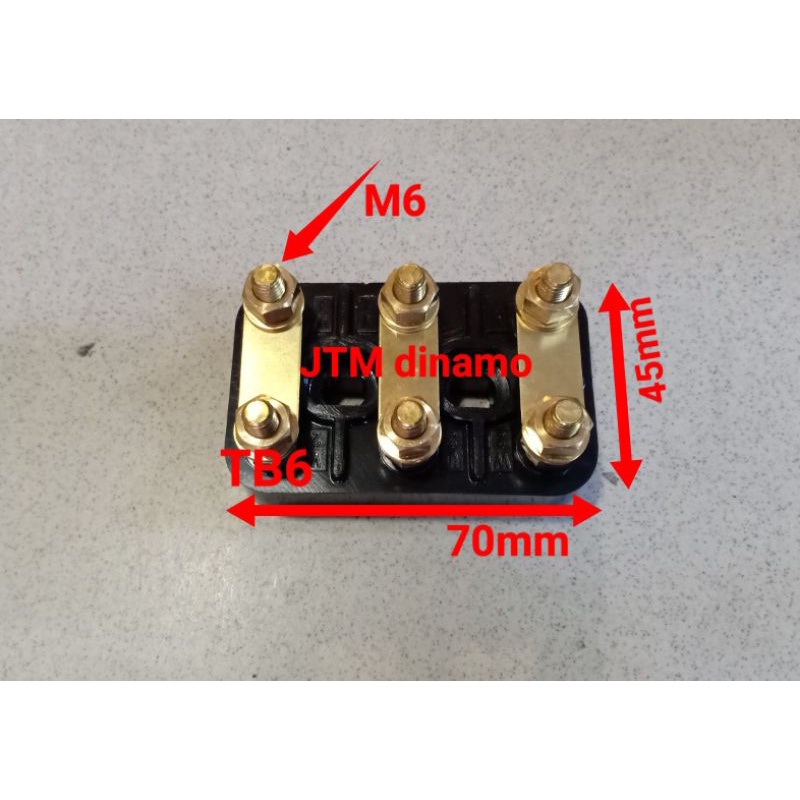 Jual TB6 Fiame -Terminal jumper-Terminal electro motor-Terminal dinamo ...