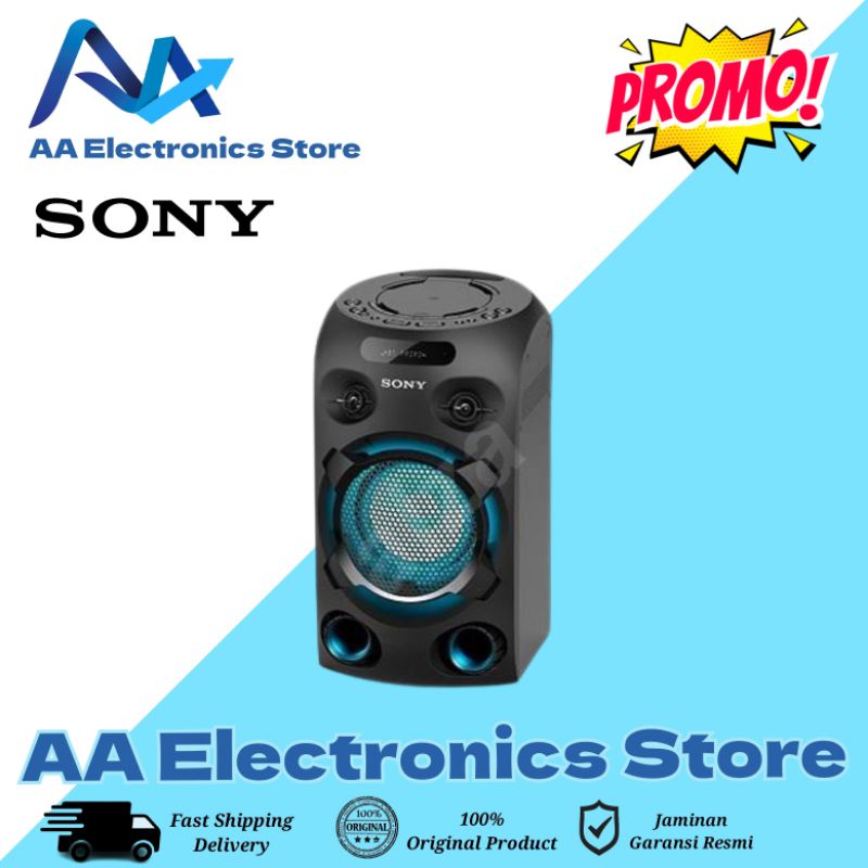 Jual SONY MHC-V02 AUDIO SYSTEM HIGH POWER BLUETOOTH SPEAKER PORTABLE ...