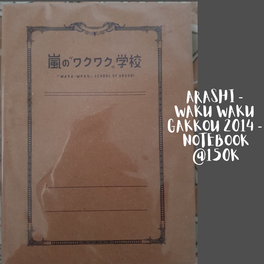 Jual Arashi - Waku Waku Gakkou 2014 Goodies | Shopee Indonesia