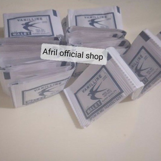 Jual Vanilline cap walet sachet vanili walet | Shopee Indonesia
