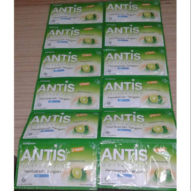 Jual HAND SANITIZER ! Antis renceng isi 24 sachet. | Shopee Indonesia