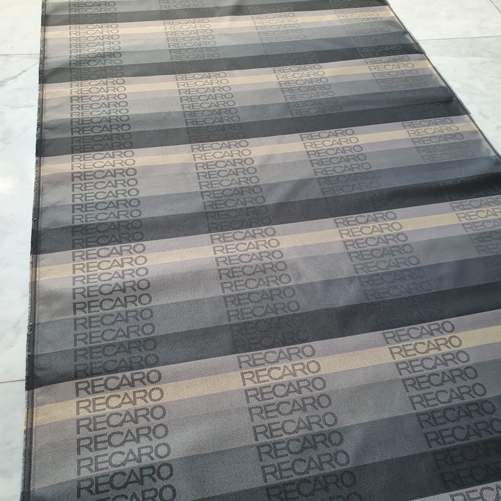 Jual Bahan Recaro Gradasi Hitam Abu Abu | Shopee Indonesia