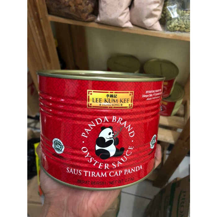 Jual Saos Tiram/ Oyster Sauce Lee Kum Kee/ Saus Tiram Cap Panda 2,2 Kg ...