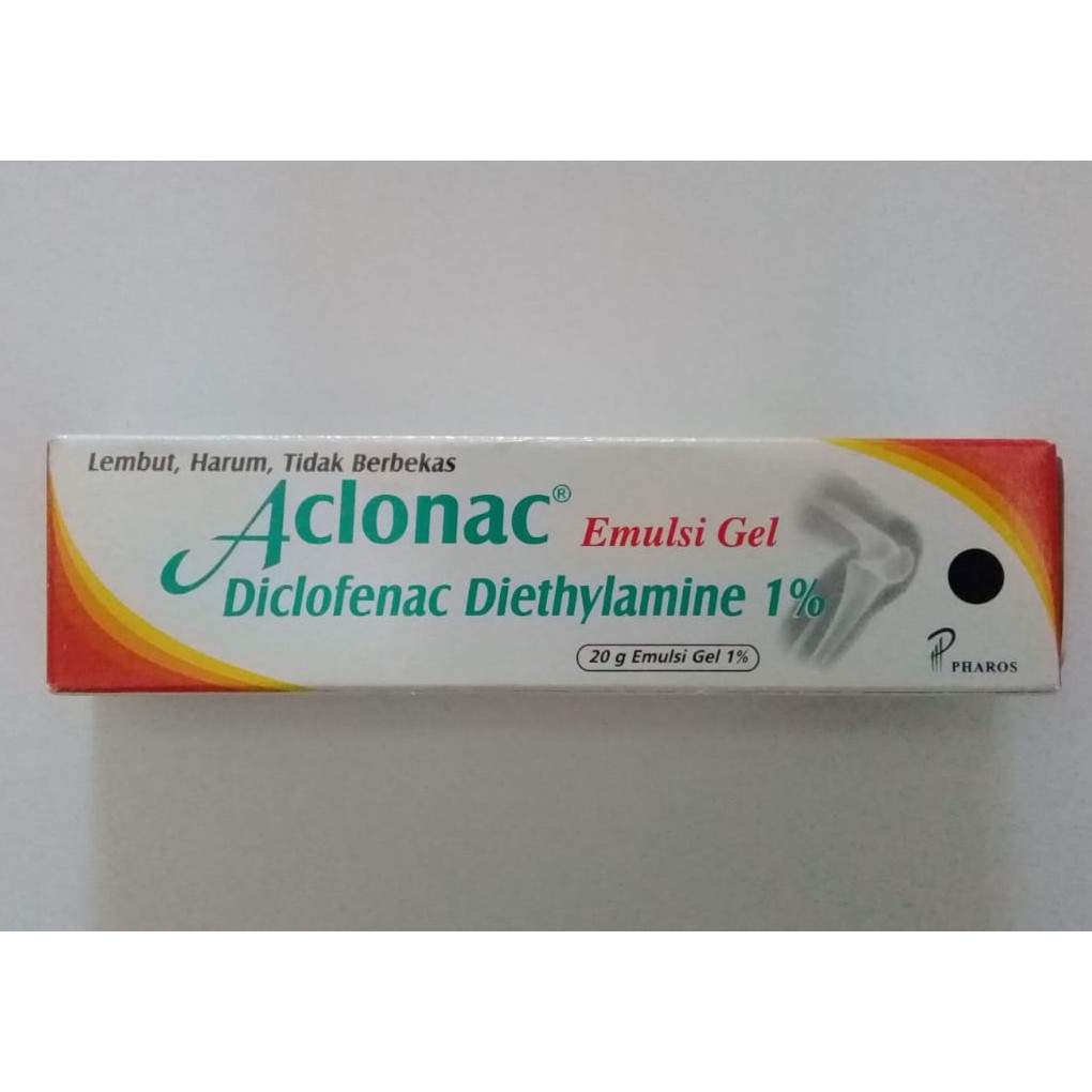 Jual Aclonac Emulsi gel 20 gr | Shopee Indonesia