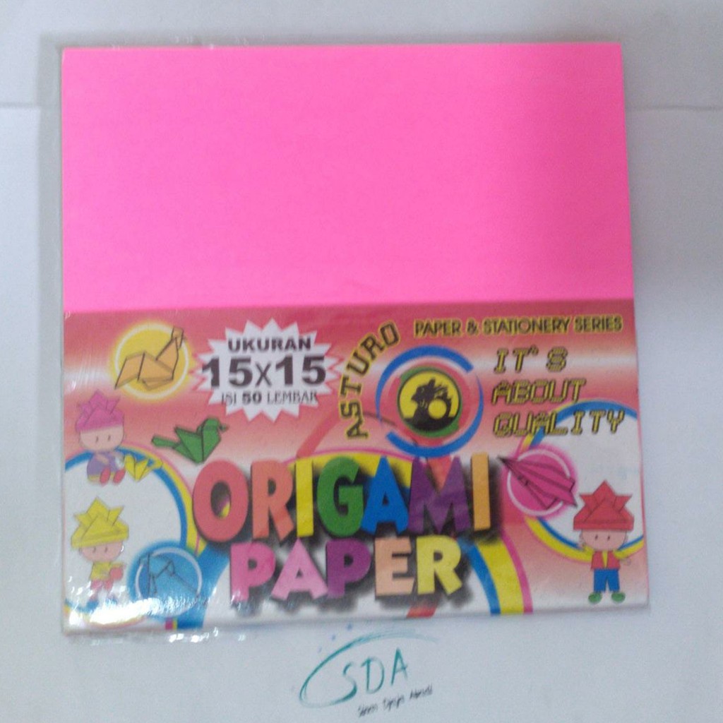Jual Kertas Origami Asturo 15x15 - Prakarya | Shopee Indonesia