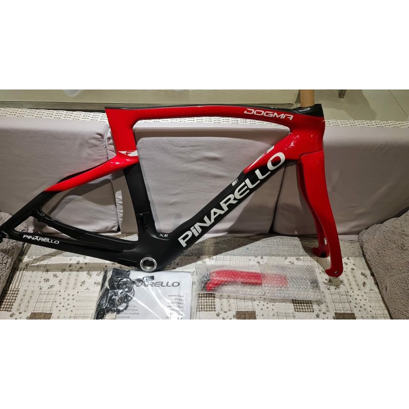 Jual PINARELLO DOGMA F SERIES ERUPTION RED MERAH BARU FRAMESET ORIGINAL ...