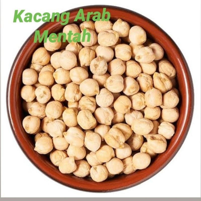 Jual kacang arab mentah 1kg/ kacang arab/Raw Chickpea, kacang humus ...