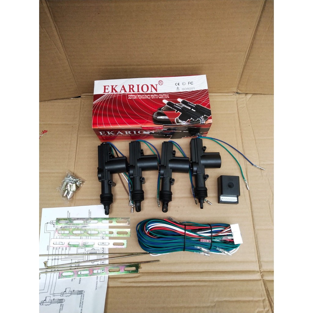 Jual Central Lock Mobil Komplit / Central Door Locking System Central ...