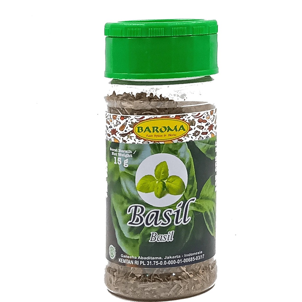 Jual Basil 15g - Baroma Bumbu Rempah | Shopee Indonesia