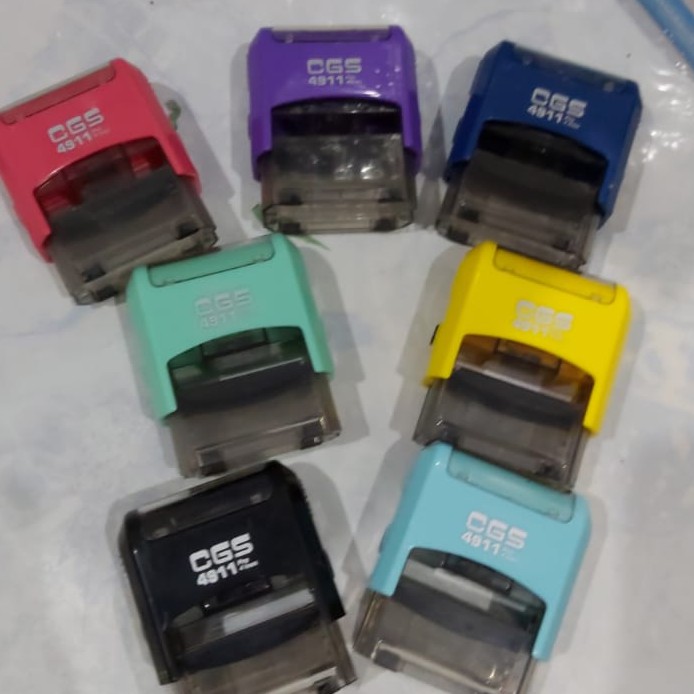 Jual Stamp / custom stamp / stempel nama Kode CGS4911 | Shopee Indonesia