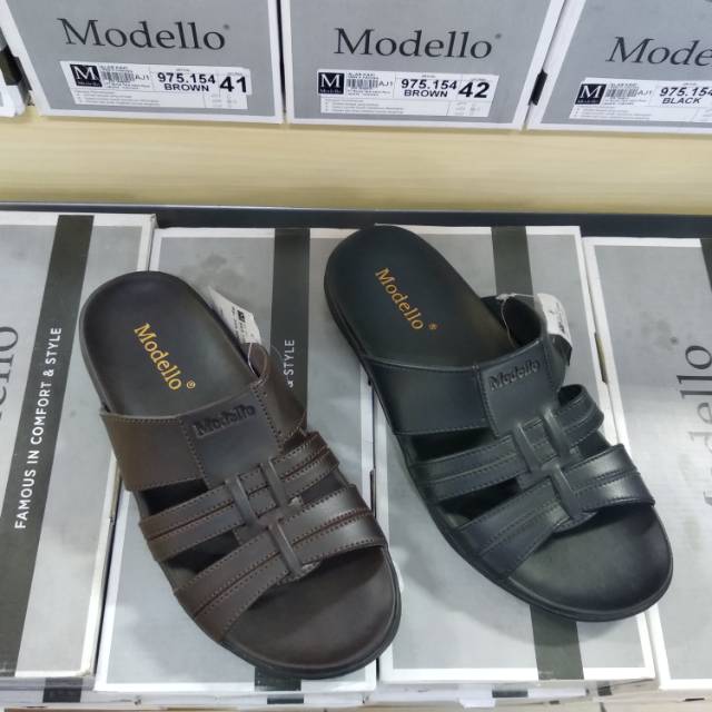 Jual SANDAL SLIDE PRIA DEWASA ( MODELLO ) | Shopee Indonesia