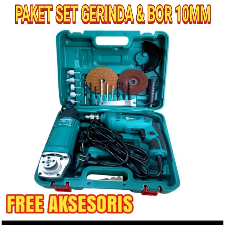 Jual PAKET BOR GERINDA MAKITA FREE KOPER Gerinda dan bor - paket pertukangan - power tools ...