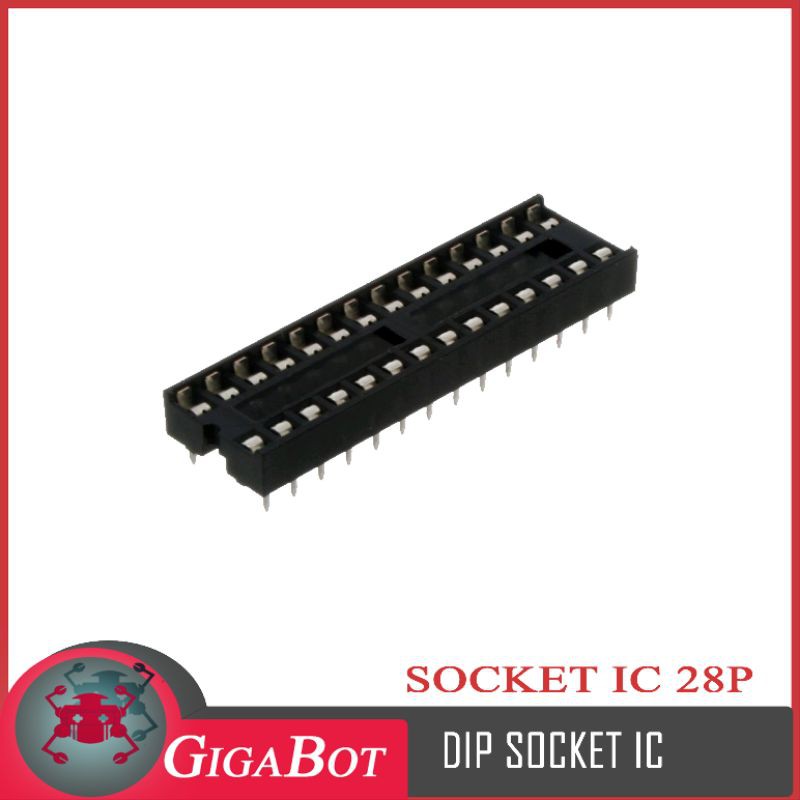 Jual Sket Ic 28P Socket 28 pin DIP Arduino | Shopee Indonesia