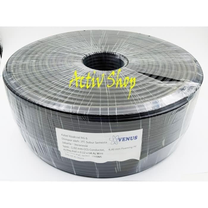 Jual Kabel Matrix / Venus Parabola Rg6 Coaxial 300 Meter | Shopee Indonesia