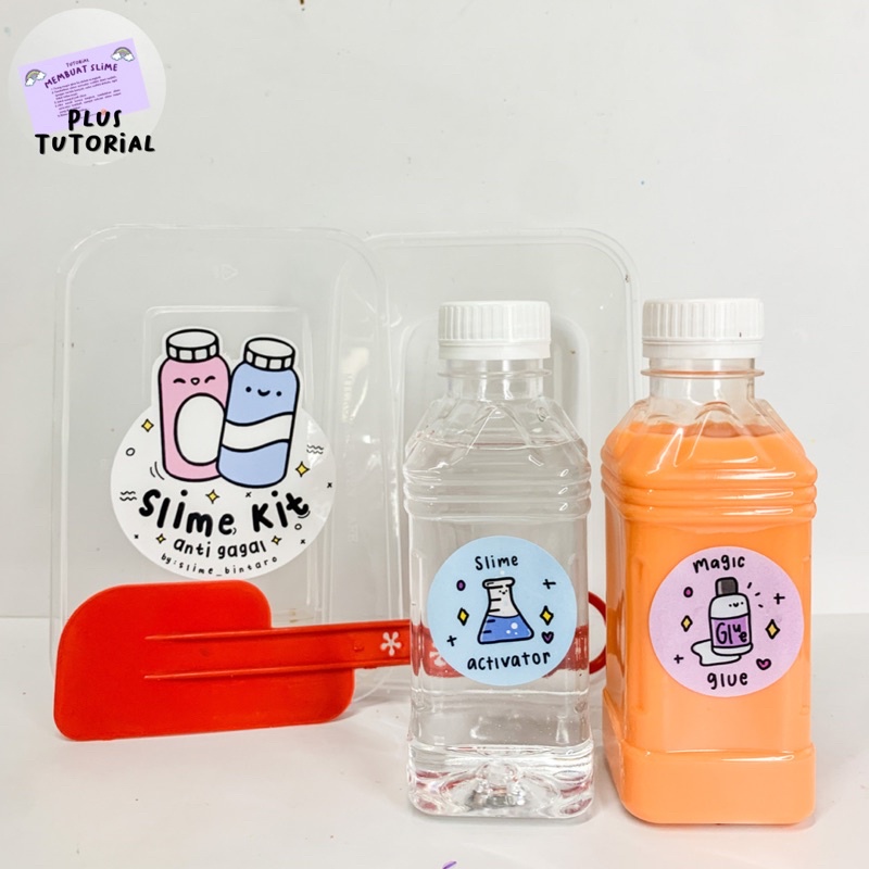 Jual (BUAT SLIME SENDIRI TANPA RIBET) SLIME KIT BY SLIME BINTARO || SLIME KIT TERMURAH || SLIME ...