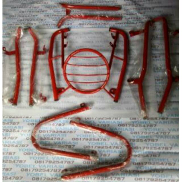 Jual frame tubular pelindung body yamaha xride x ride 125 | Shopee ...