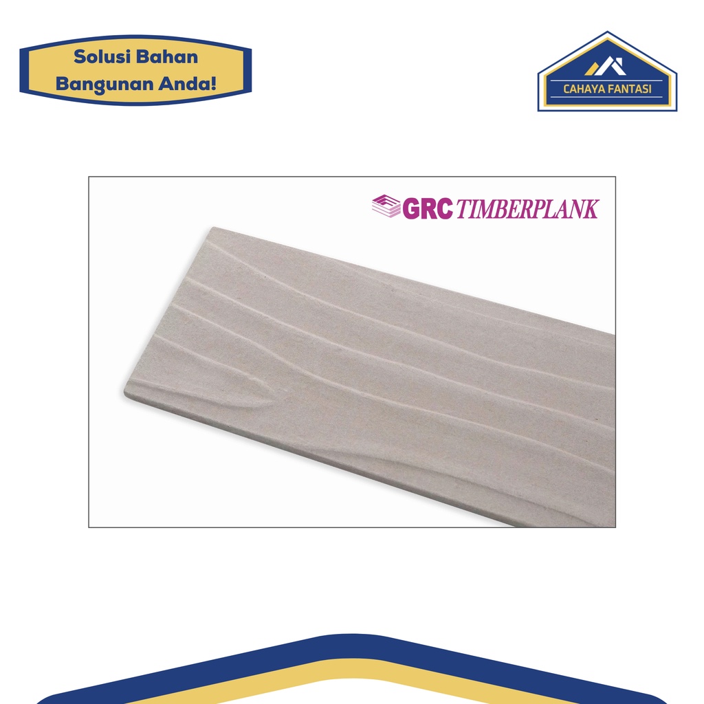 Jual Lisplang GRC Urat Kayu / GRC Timberplank | Shopee Indonesia