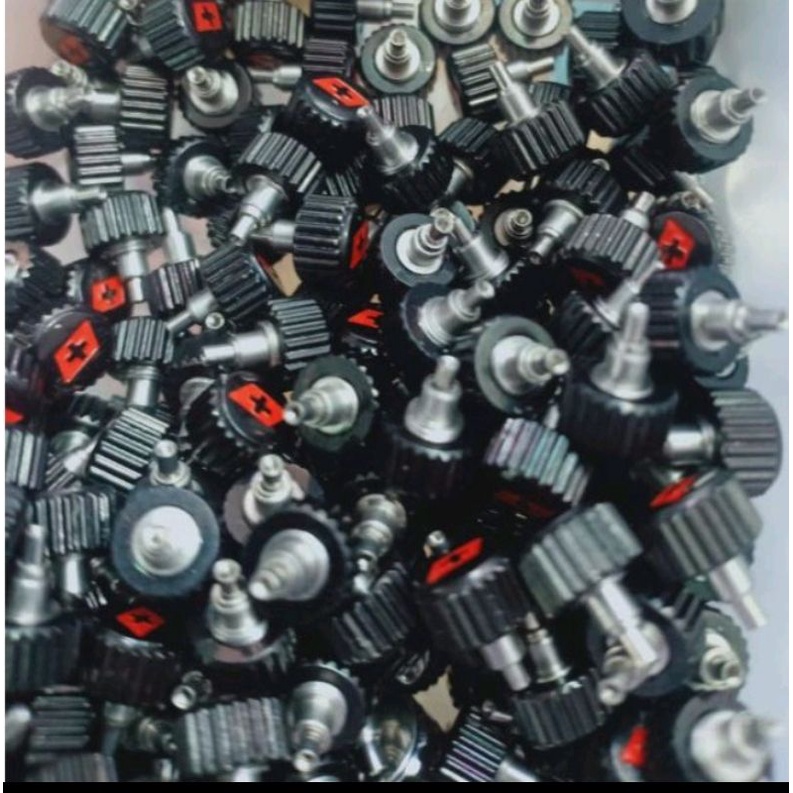 Jual Knop Crown Jam Tangan Swiss +ISS Army SA Original knop Untuk Army ...