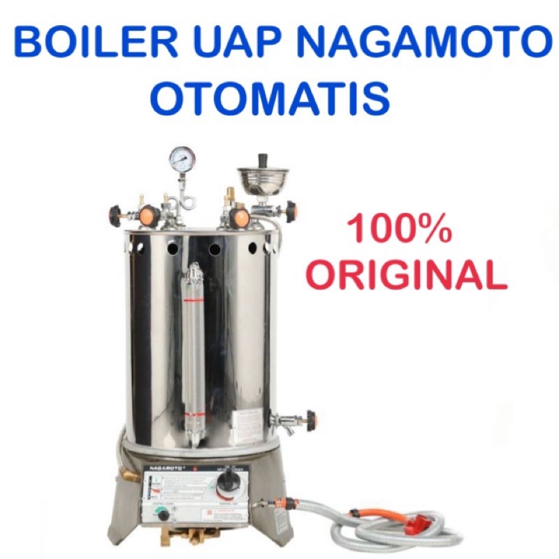Jual Boiler Otomatis Gosok setrika uap laundry NAGAMOTO | Shopee Indonesia
