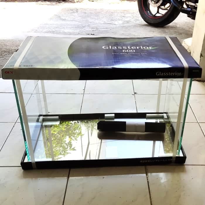 Jual Aquarium Gex Glassterior 600 Aquascape | Shopee Indonesia