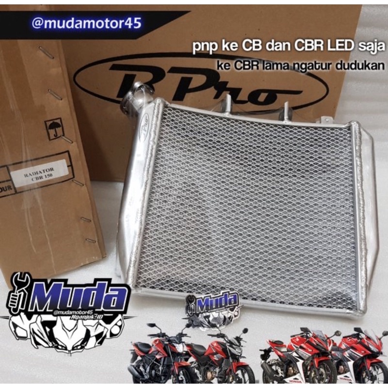 Jual RADIATOR BPRO CBR150R CB150R CB CBR 150 | Shopee Indonesia