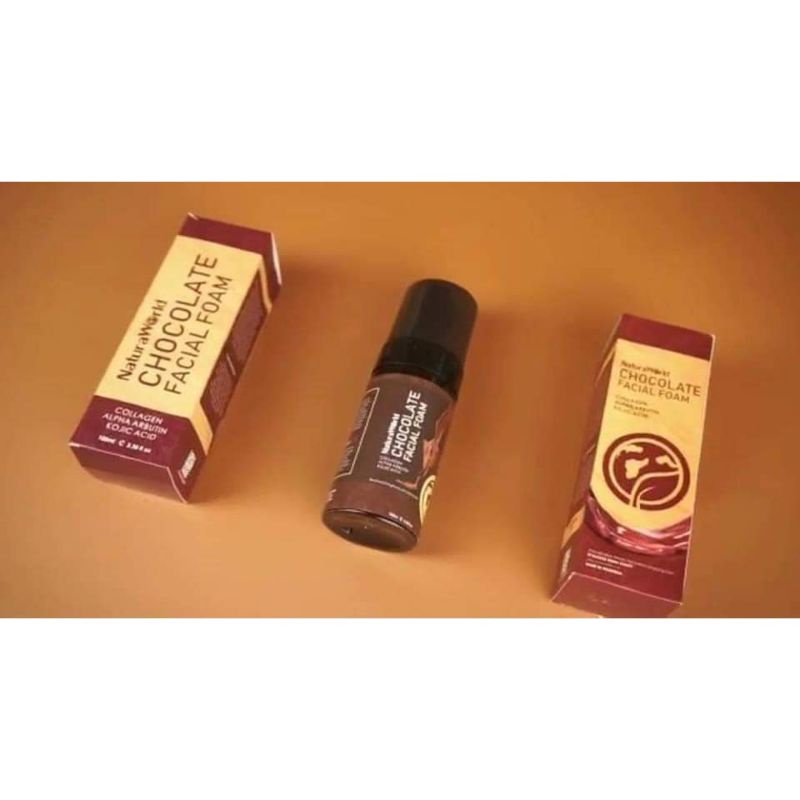 Jual Naturaworld chocolate facial foam ORIGINAL/sabun wajah multifungsi ...