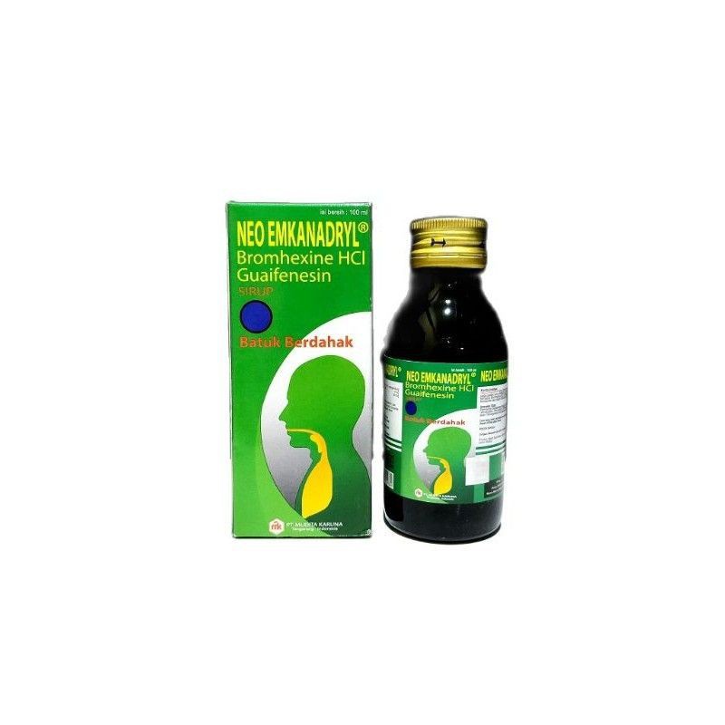 Jual Obat Batuk Pilek - Neo Emkanadryl 100ml | Shopee Indonesia