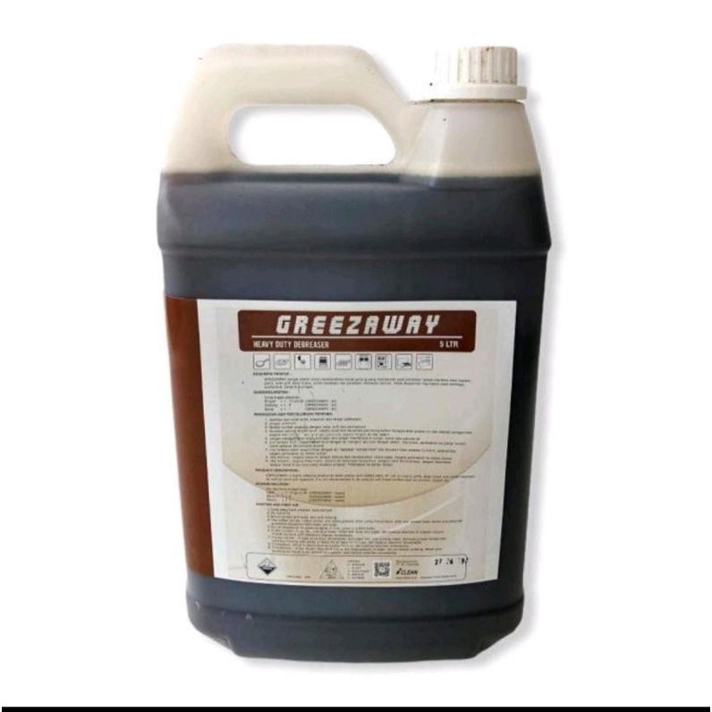 Jual Greezaway pembersih kerak kompor heavy duty degreaser 5 liter ...