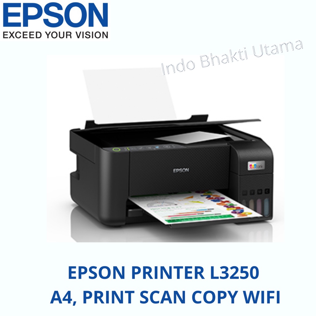 Jual EPSON PRINTER L3250 L3251 L3550 ALL IN ONE PRINT SCAN COPY WIFI ...