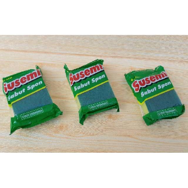 Jual [1Kg=36Pcs]SPON CUCI PIRING SUSEMI | Shopee Indonesia
