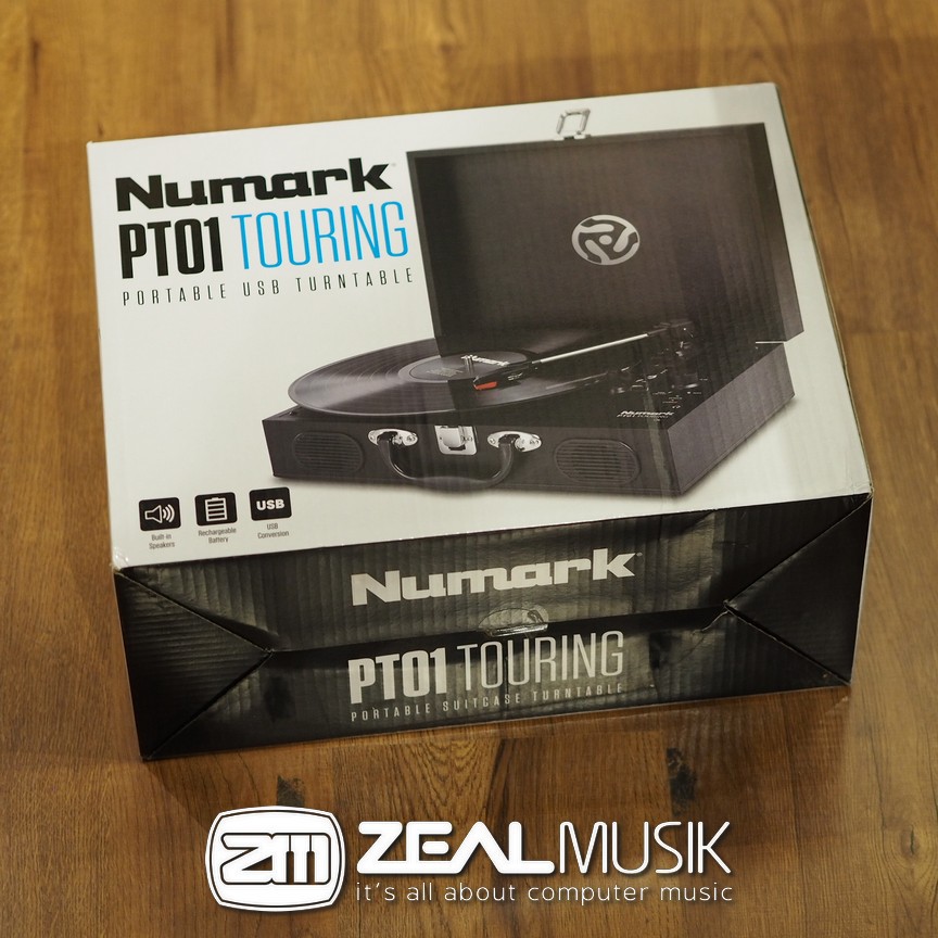 Jual Numark PT01 Touring USB Turntable Portable Zeal Musik Jogja ...