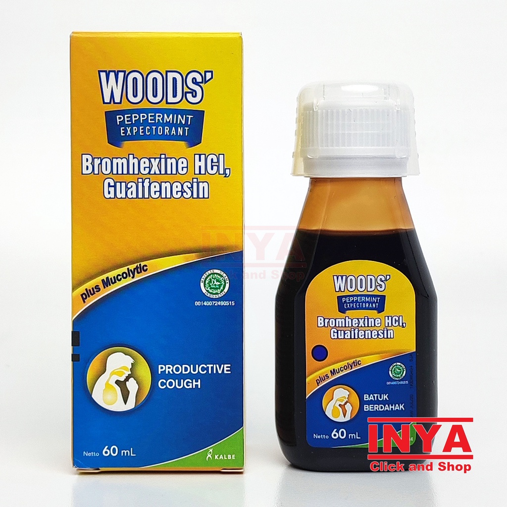 Jual WOODS PEPERMINT EXPECTORANT BATUK BERDAHAK 60ml - Obat Batuk ...