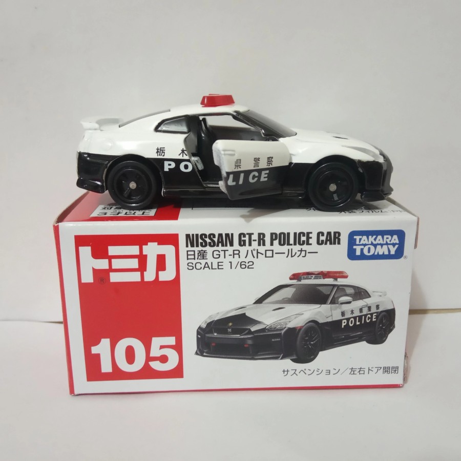 Jual tomica no 105 nissan GT-R police car takara tomy harga murah ...
