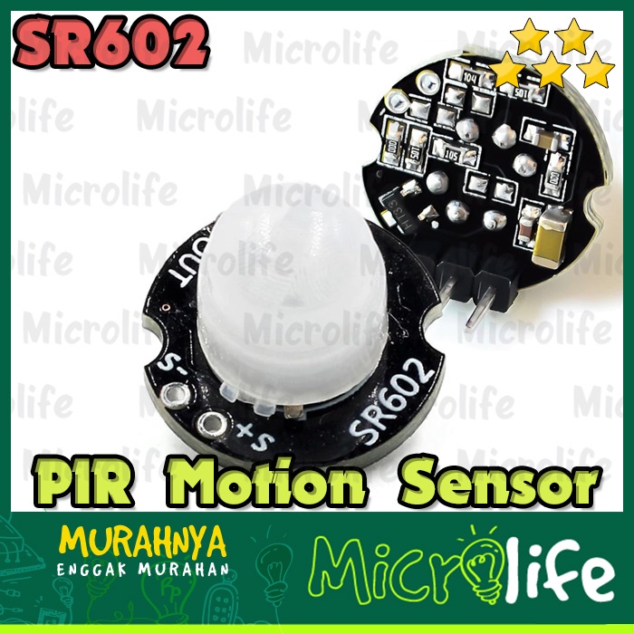 Jual SR602 PIR Motion Sensor Module Infrared High Sensitivity for ...
