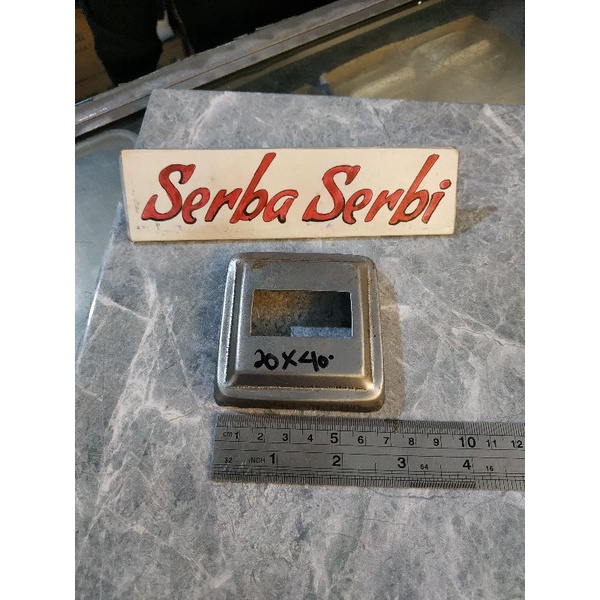 Jual (TAPAK BESI HOLO /PCS) Tapak holo besi petak terali tralis las ...