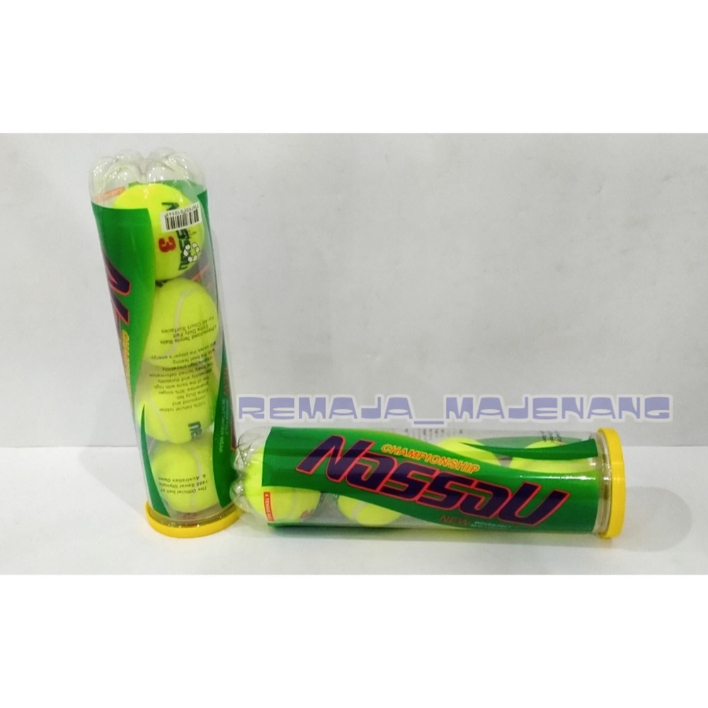 Jual Bola Tenis Lapangan / Bola Kasti Nassau isi :4 pcs | Shopee Indonesia